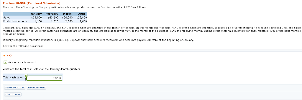 Solved Problem 10-39A (Part Level Submission) The controller | Chegg.com