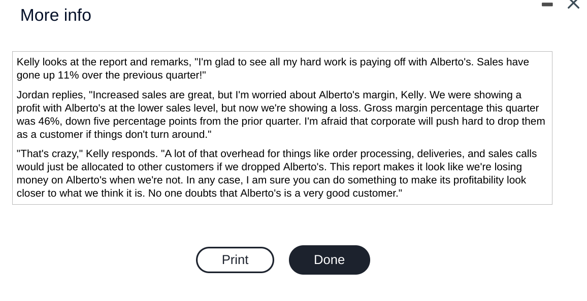 Solved Jordan Baker is the management accountant for | Chegg.com