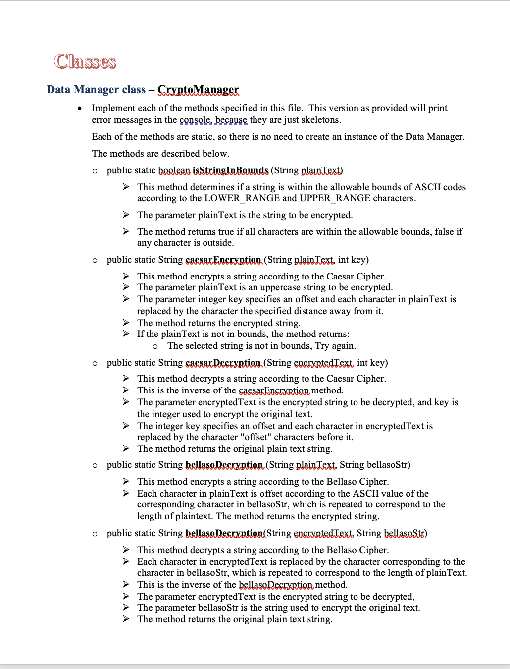 Solved Please Only Find The Java Pseudocode For Each Of The 