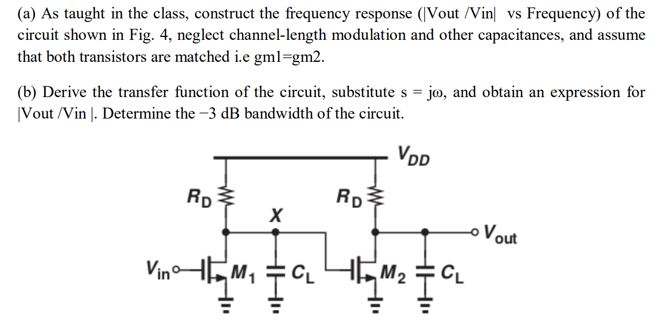 Solved (a) As taught in the class, construct the frequency | Chegg.com