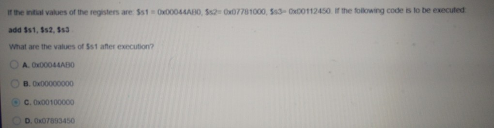 Solved If the initial values of the registers are $$1 = | Chegg.com