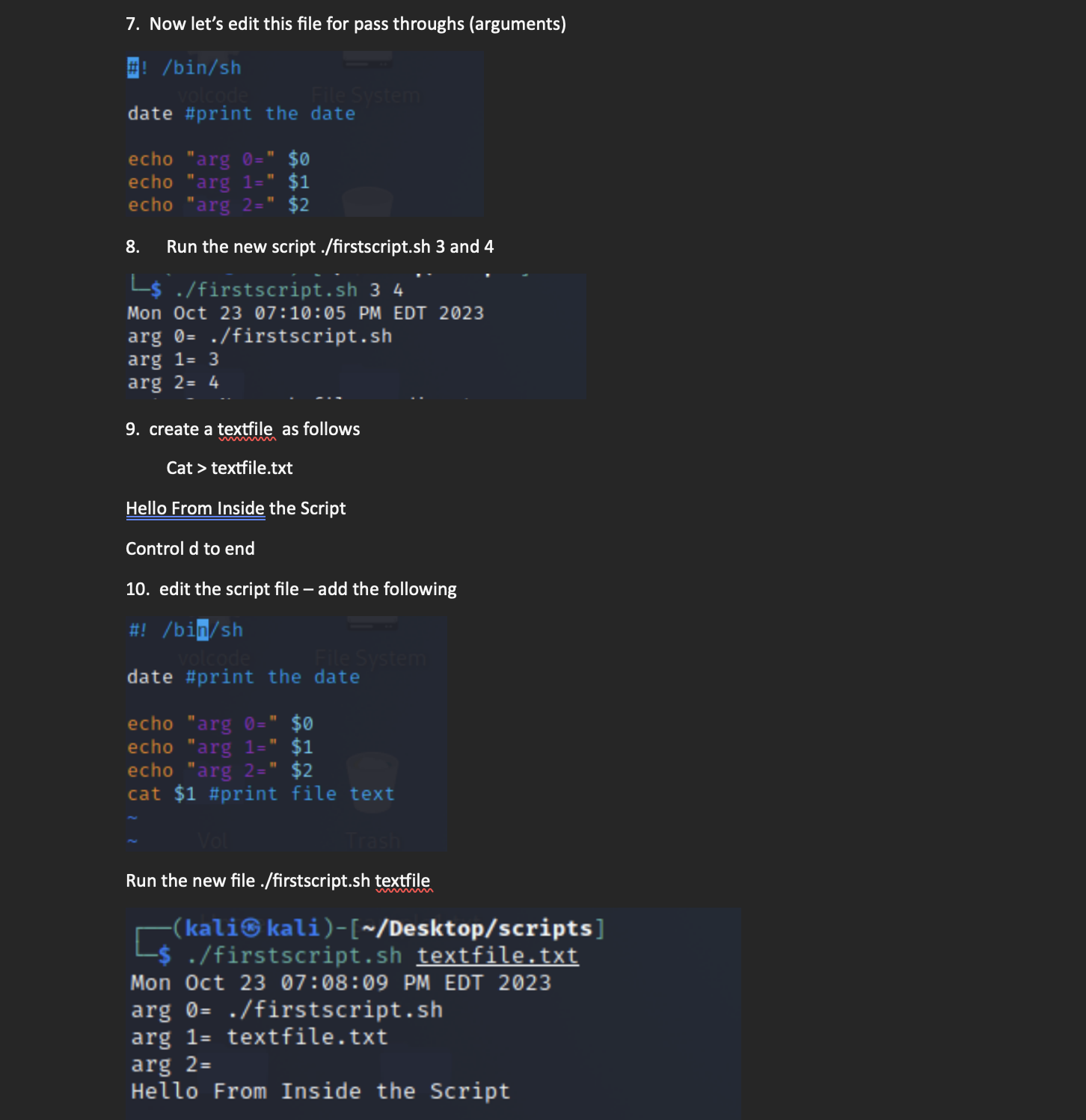 Solved 1) At the prompt - type echo $0 (if that doesn't work | Chegg.com