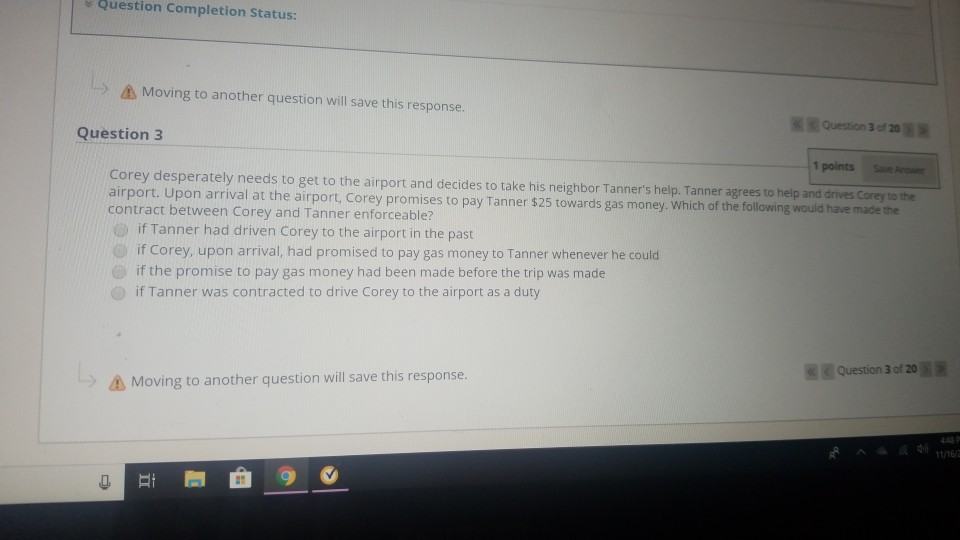 Solved Question Completion Status: Moving to another | Chegg.com