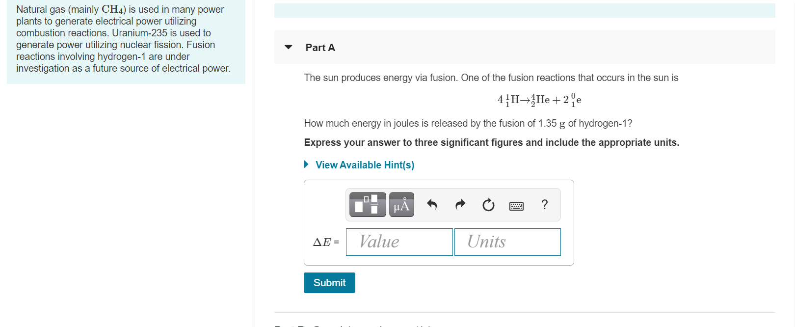 Solved Natural gas (mainly CH4) is used in many power plants | Chegg.com