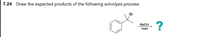 Solved 7.24 ﻿Draw the expected products of the following | Chegg.com