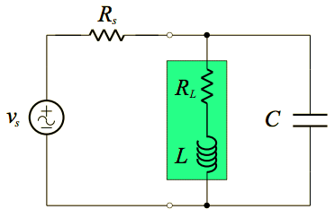 Solved For the practical parallel resonant circuit shown | Chegg.com