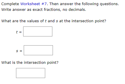 Solved WebAssign #21: Consider the two lines in vector form: | Chegg.com