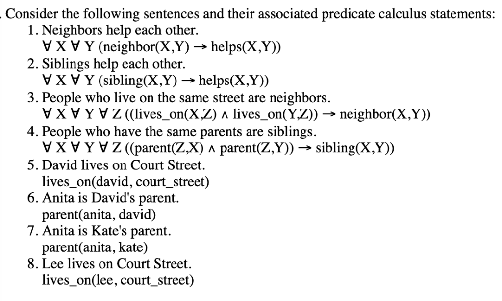 Solved Use The Example Above To Solve The Following Chegg