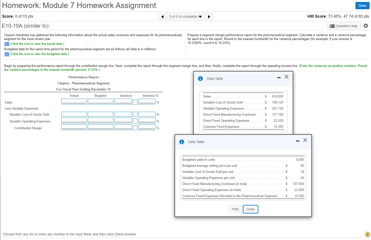 Solved Homework Module 7 Homework Assignment Save Score 0