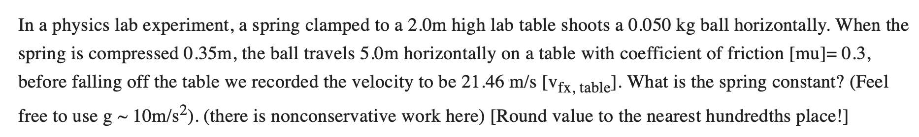Solved In a physics lab experiment, a spring clamped to a | Chegg.com