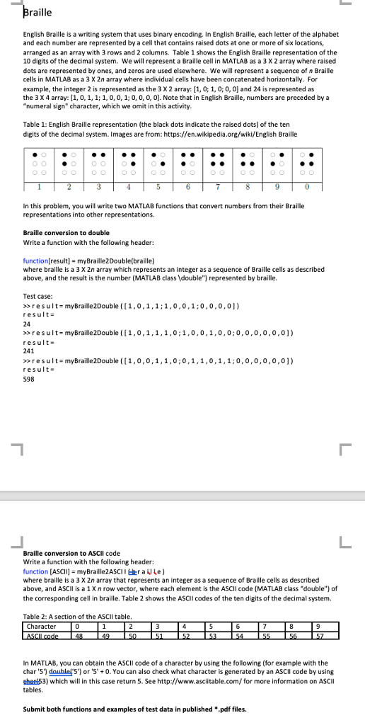 braille numbers converter