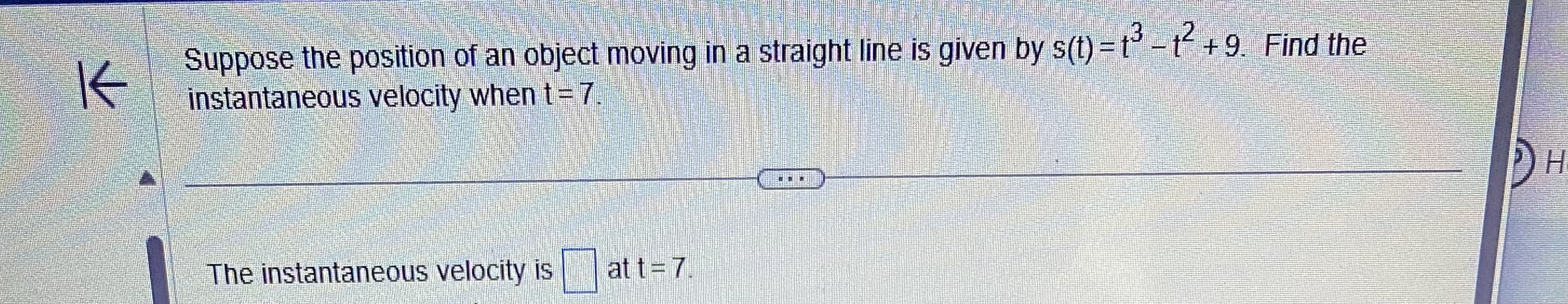 Solved Suppose the position of an object moving in a | Chegg.com