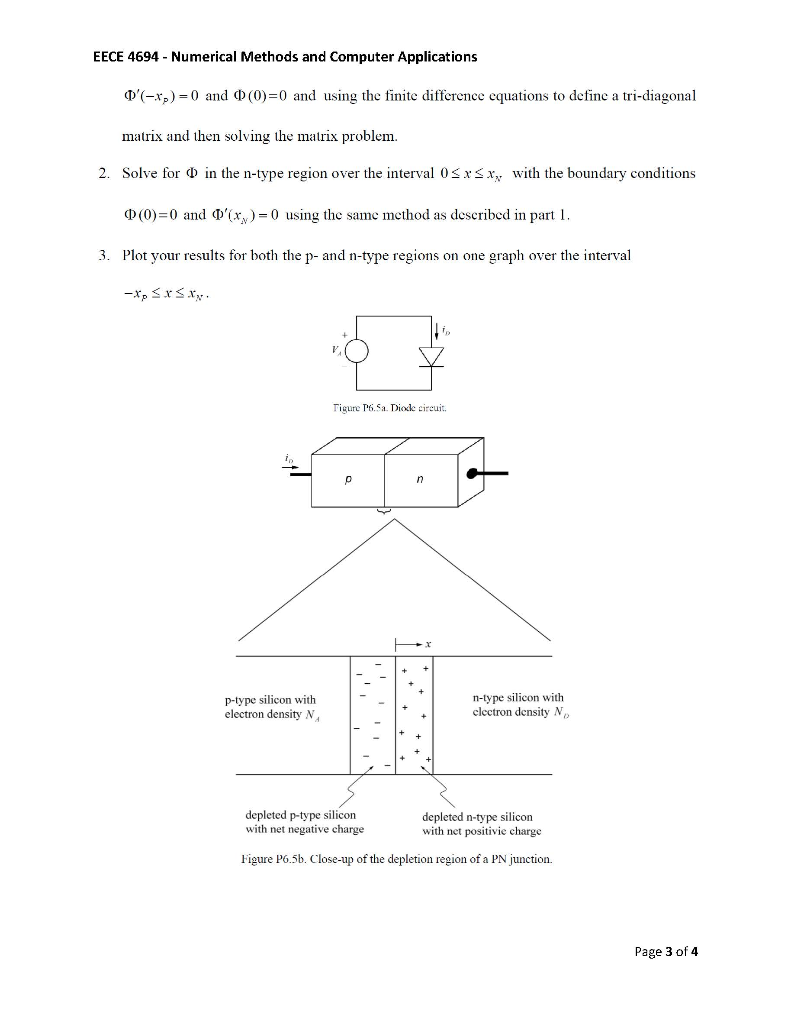 EECE 4694 Numerical Methods and Computer Applications | Chegg.com