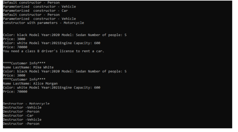 Solved Implement the classes whose class diagrams are given. | Chegg.com