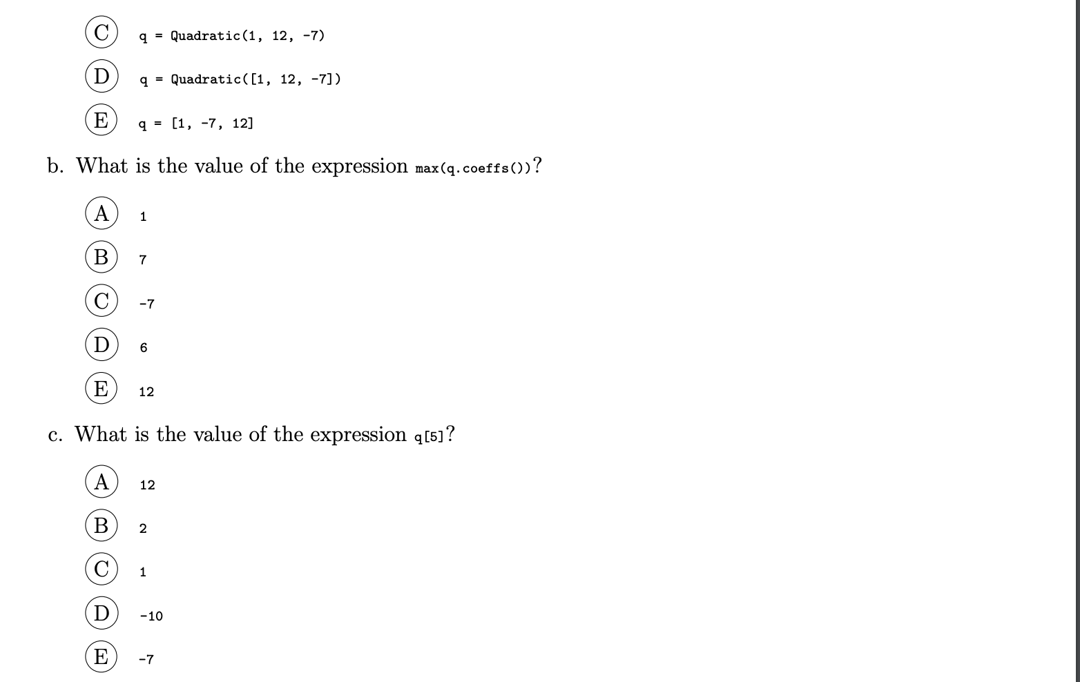 Solved Problem 3 Consider An Immutable Data Type Called 