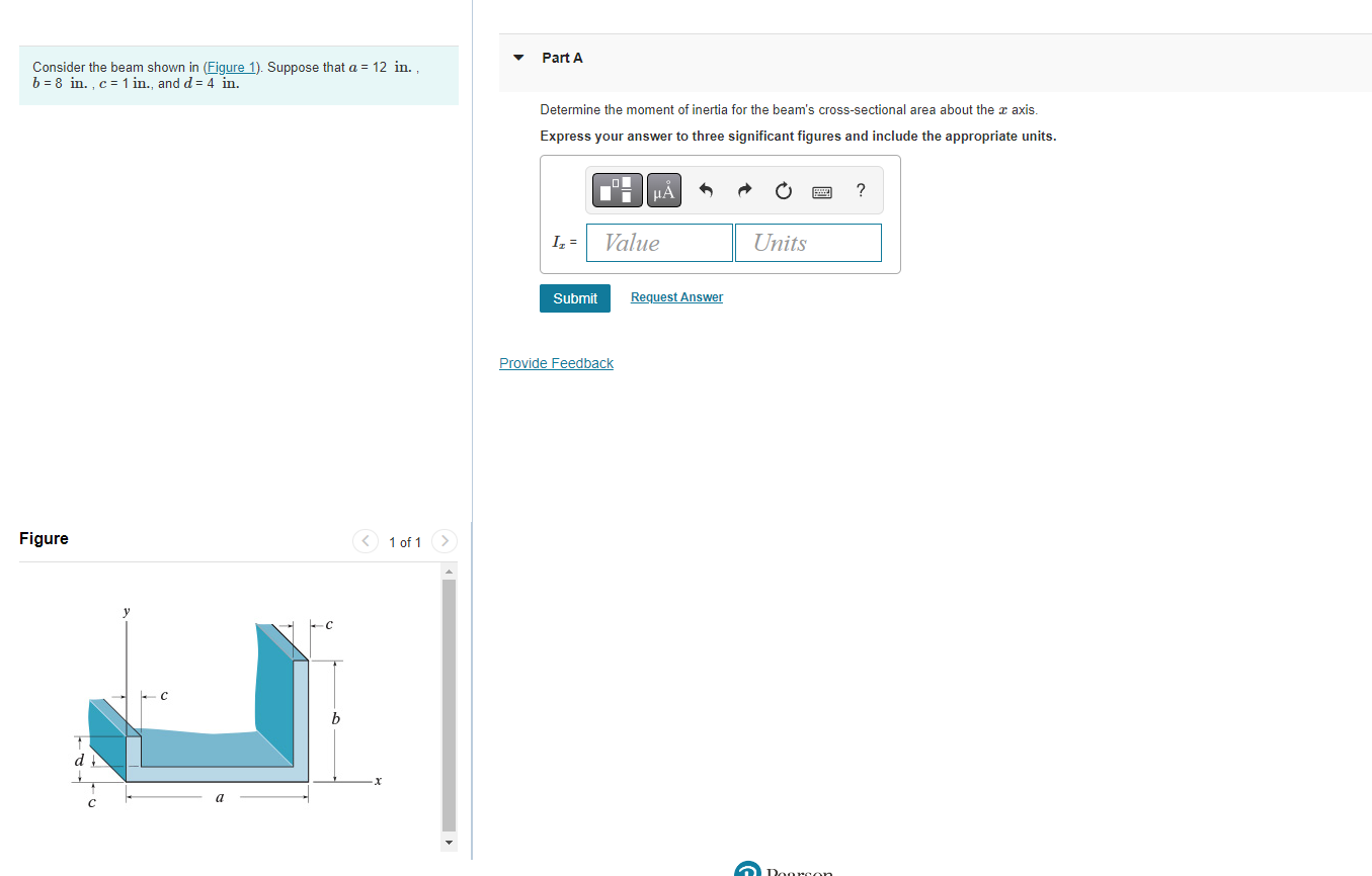 Solved Consider the beam shown in (Figure 1). Suppose that | Chegg.com Solved Consider the beam shown in (Figure 1). Suppose that | Chegg.com