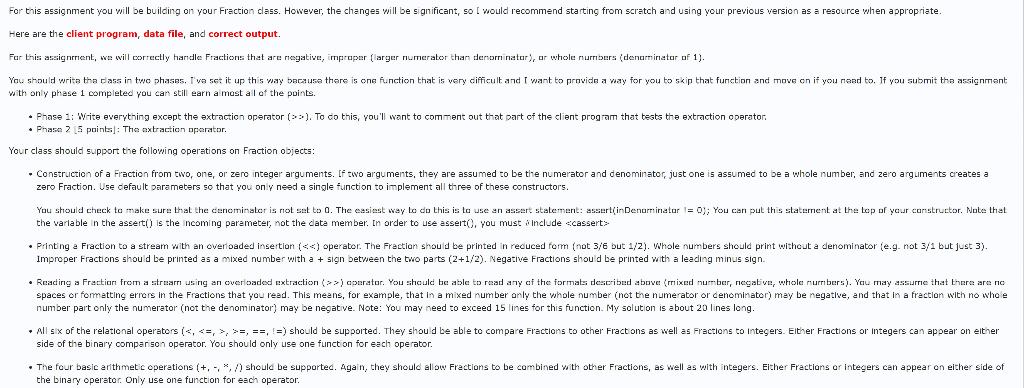 Solved For this assignment you will be building on your | Chegg.com