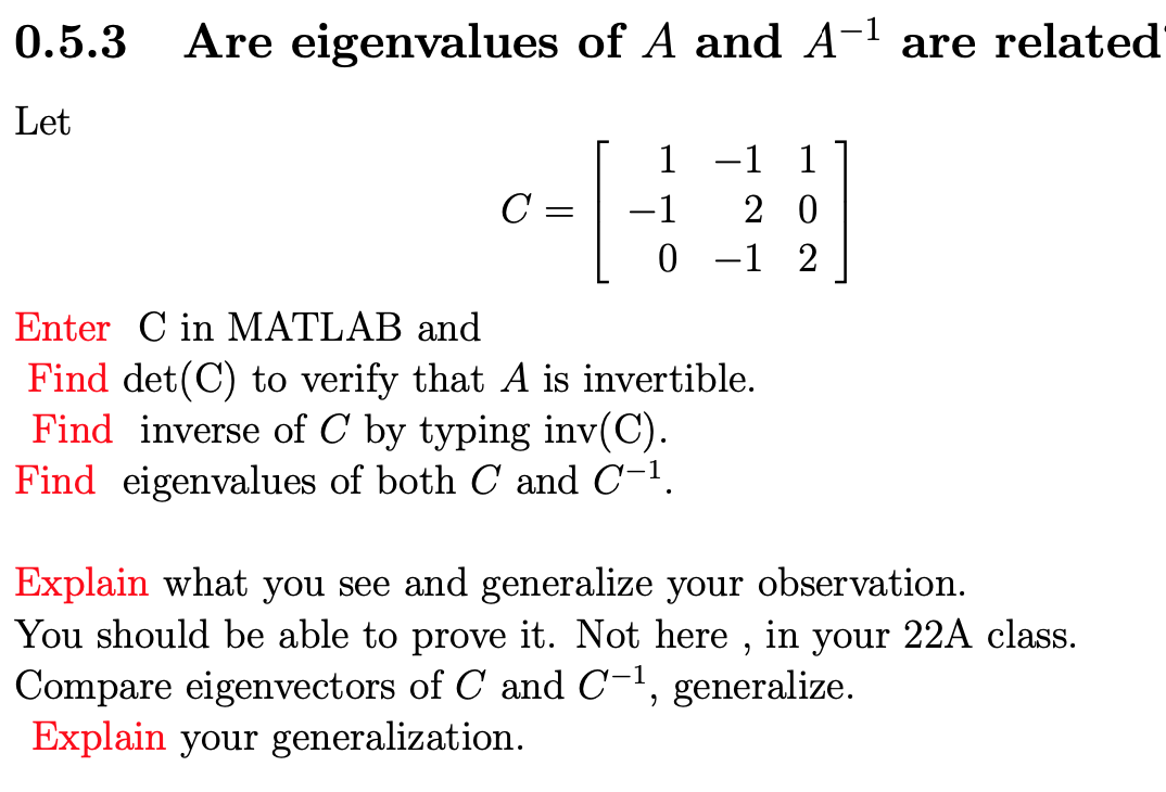 Solved answer this question If 3 is an eigenvalue of a | Chegg.com
