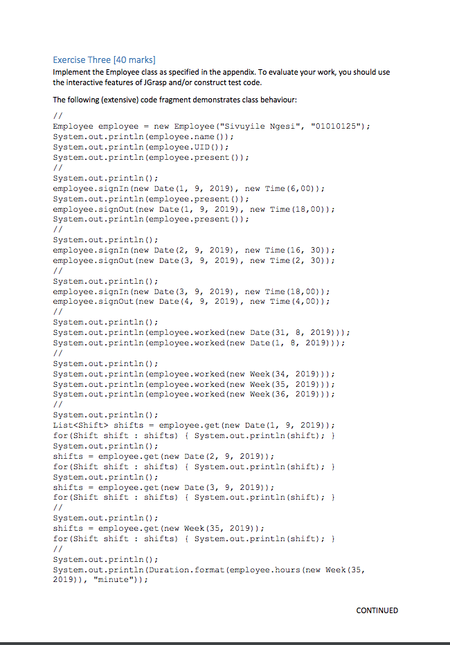CSC1016S Assignment 5: UML Modelling and Classes | Chegg.com