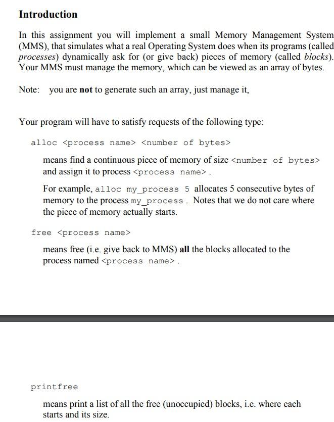 Solved Introduction In this assignment you will implement a | Chegg.com