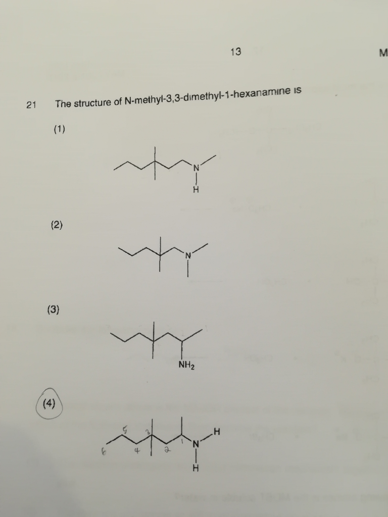 Solved 13 21 The structure of | Chegg.com