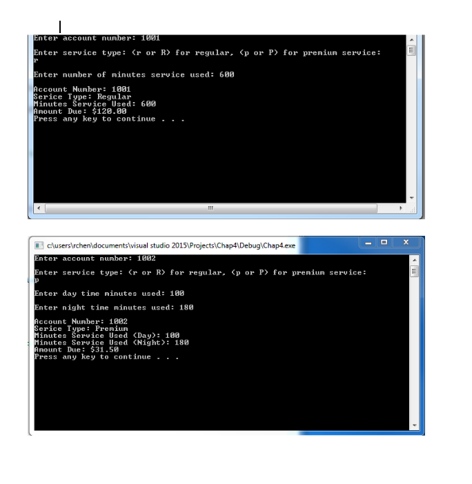 Solved Note: switch syntax is only applied for selvice | Chegg.com