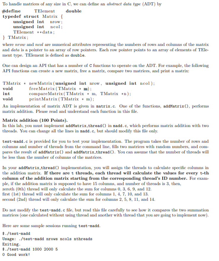 Solved Complete in C Programming, please provide a picture | Chegg.com