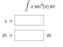 Solved Identify u and dv for finding the integral using | Chegg.com