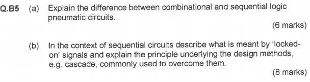Solved Explain the difference between combinational and | Chegg.com