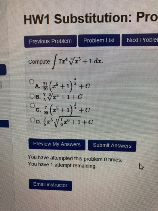 Solved Hw1 Substitution Pro Previous Problem Problem List