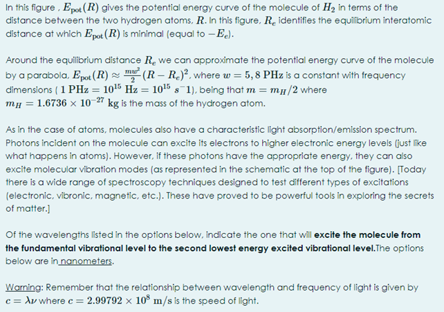 Solved The figure below is a representation of the potential | Chegg.com