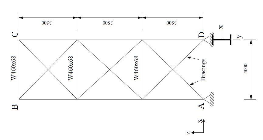 Solved The frame shown in Figure 2 is part of a rectangular | Chegg.com