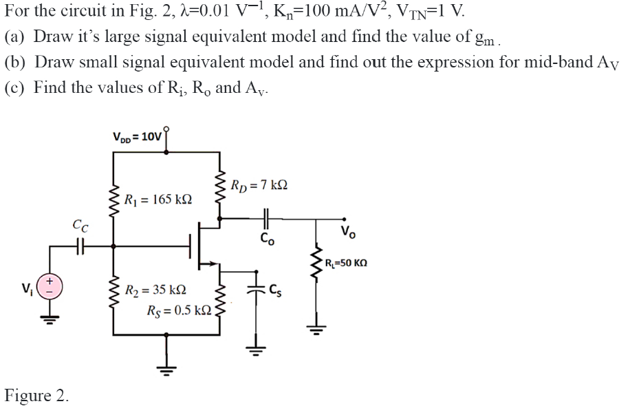 Solved For the circuit in Fig. | Chegg.com