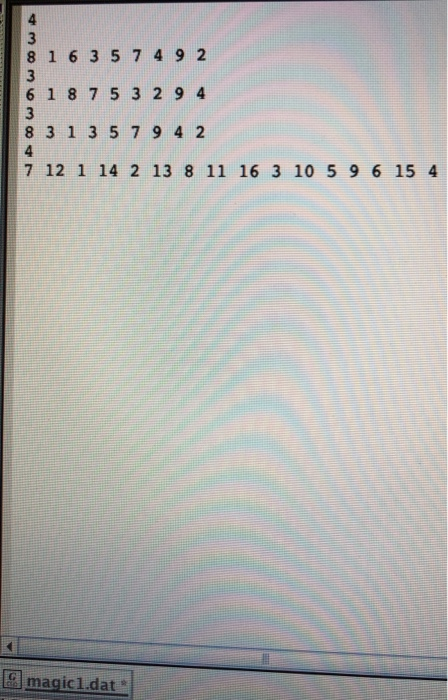 solved-write-a-program-to-make-a-magic-square-of-numbers-a-chegg