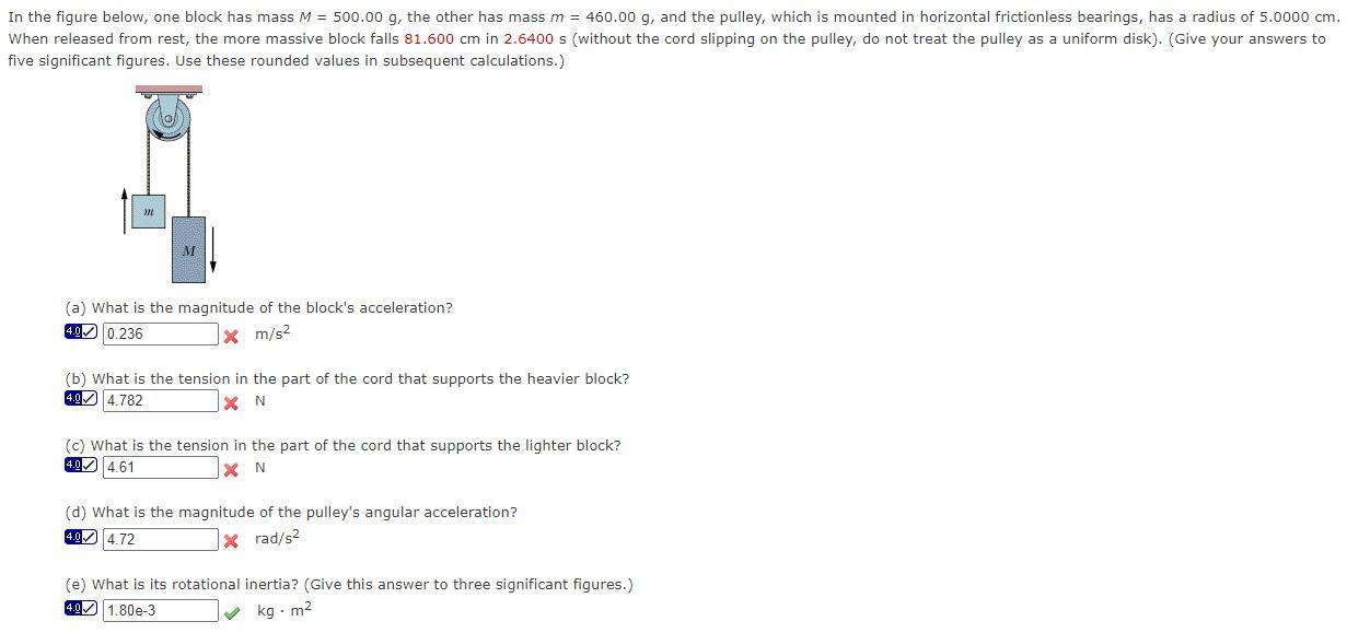 Solved five significant figures. Use these rounded values in | Chegg.com