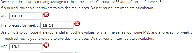 Solved Problem 09-06 Algo (Moving Averages and Exponential | Chegg.com