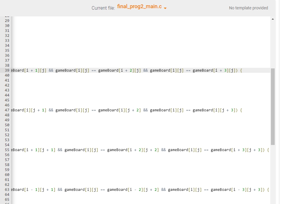 Solved \#include 〈stdio.h〉 void placePiece(char | Chegg.com