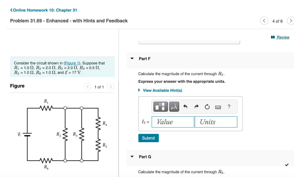 Solved Problem 31.69 - Enhanced - with Hints and Feedback | Chegg.com