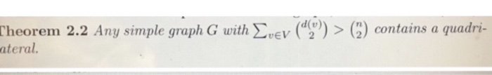 Solved (b) Let G be a simple graph with n vertices and m | Chegg.com
