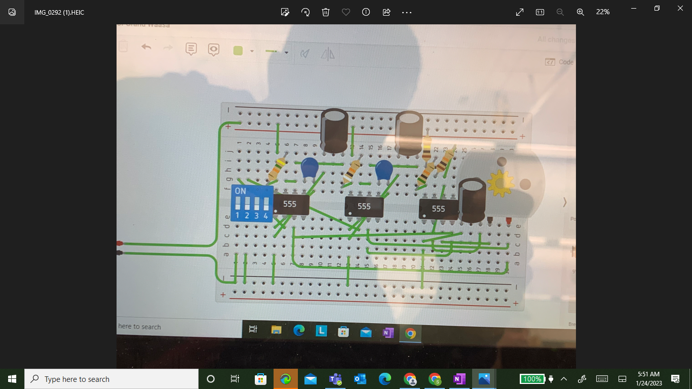 Solved complete this tinkercad and create an EasyEDA based | Chegg.com