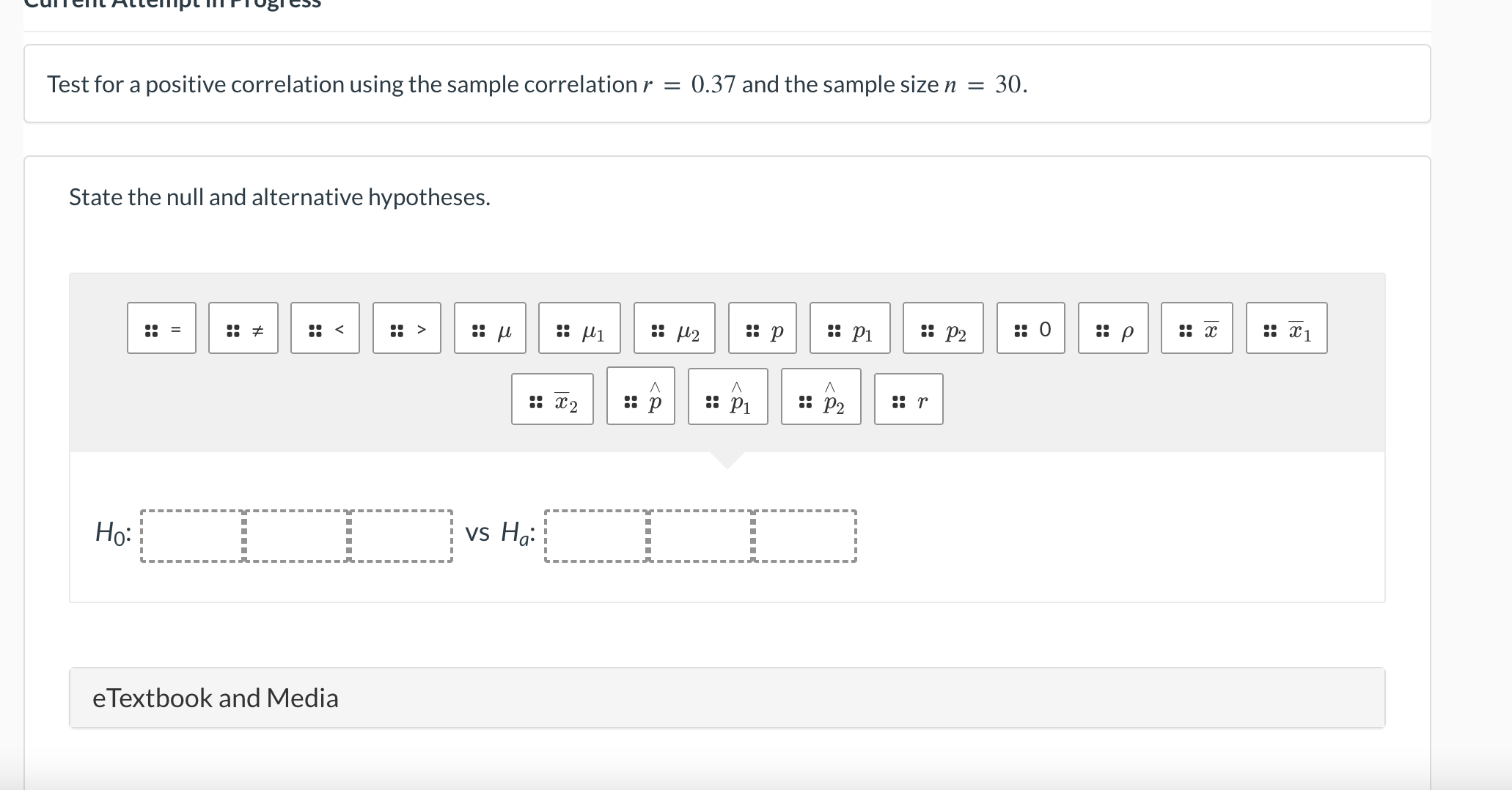 Solved Test for a positive correlation using the sample | Chegg.com
