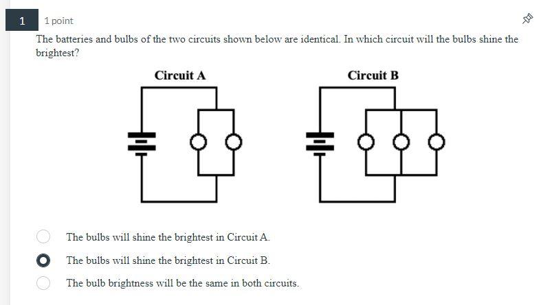 Solved A 2-cell, 2-bulb circuit is shown in the diagram. One | Chegg.com