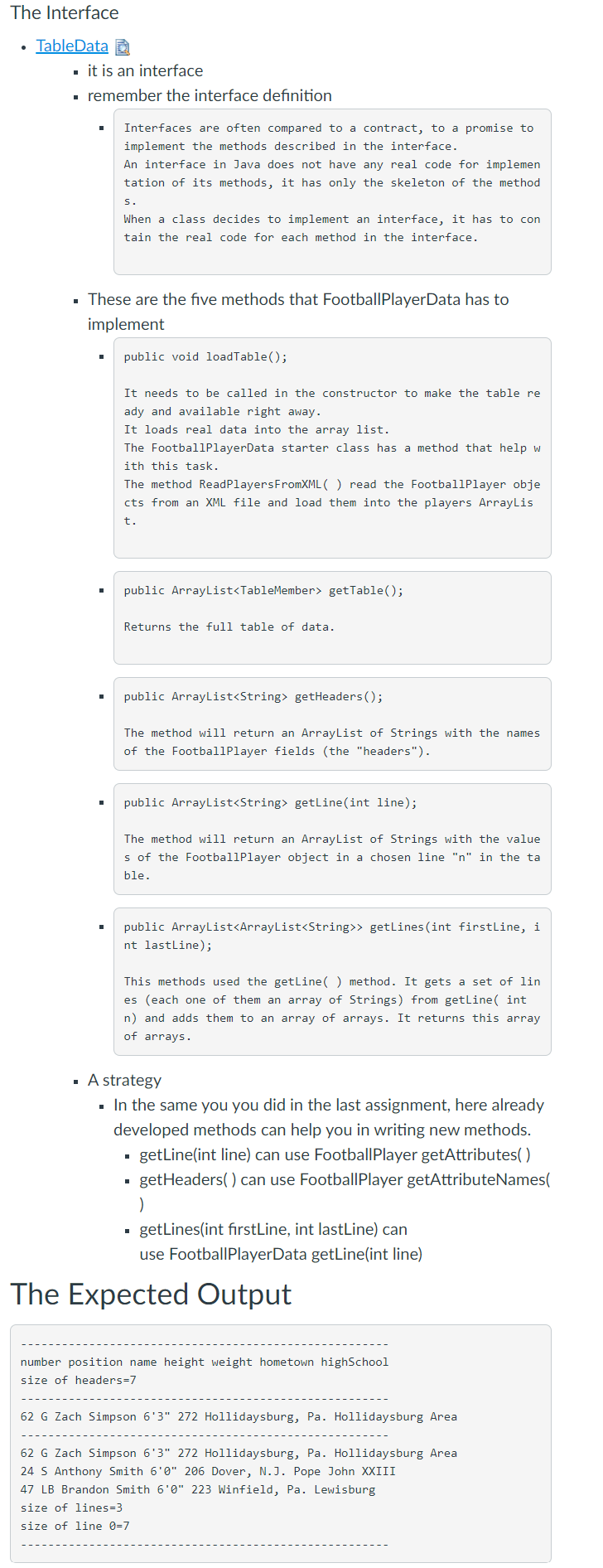 Assignment Objectives 1. Practice on implementing | Chegg.com