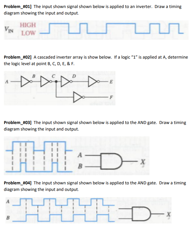 Answered Problem01 The Input Shown Signal Shown Below I