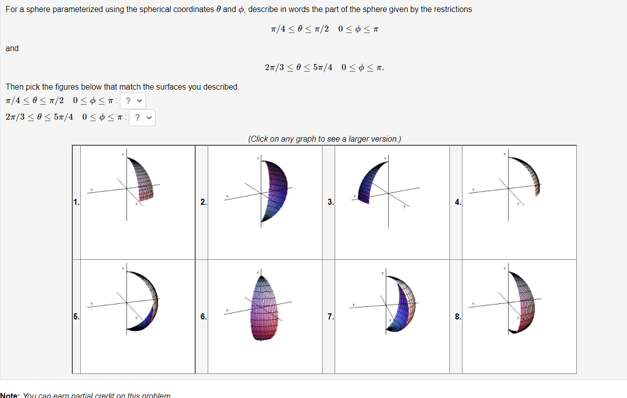 Solved For A Sphere Parameterized Using The Spherical