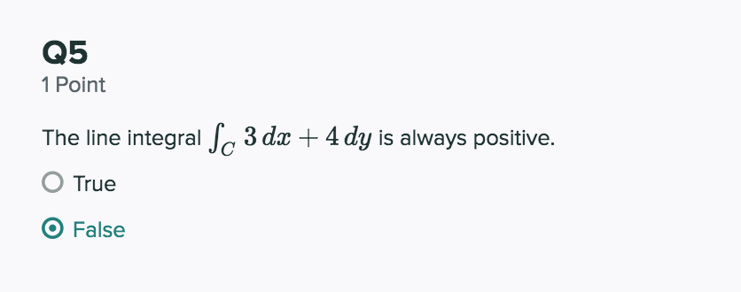 Solved on calc 3 Line Integrals, Conservative Vector Fields. | Chegg.com