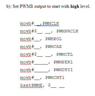 3. Write an instruction sequence to generate a 2.5 | Chegg.com
