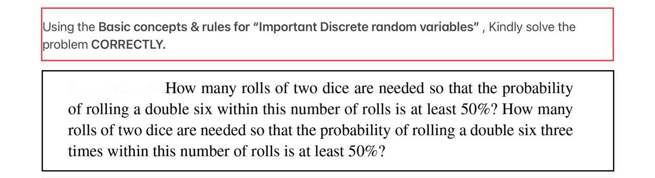 Solved Using the Basic concepts & rules for "Important | Chegg.com