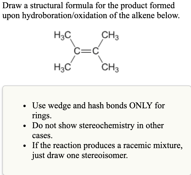 Solved Draw a structural formula for the product formed upon | Chegg.com