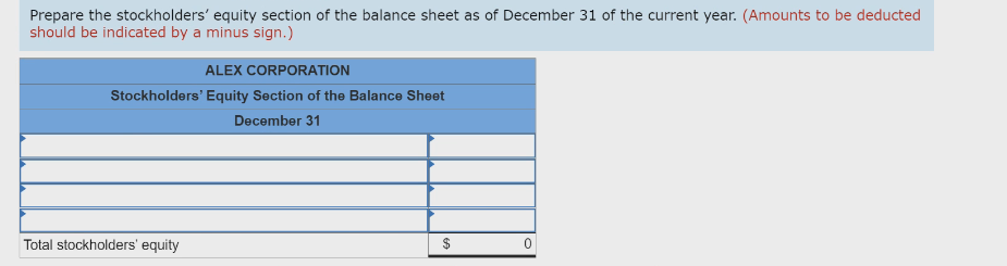 Solved Alex Corporation reports the following components of | Chegg.com